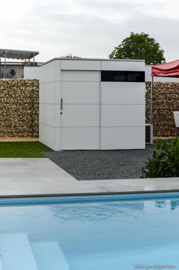 Poolhaus für Pooltechnik | design@garten